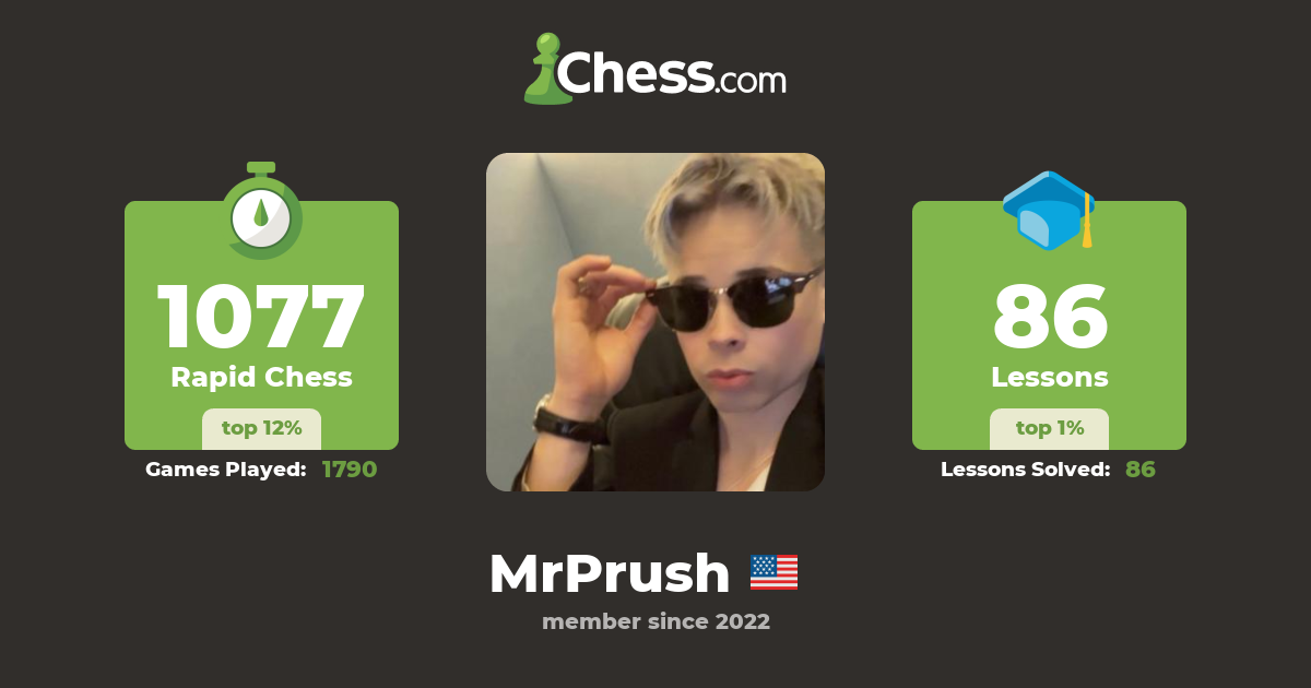 Samuel Prush (MrPrush) - Chess Profile - Chess.com