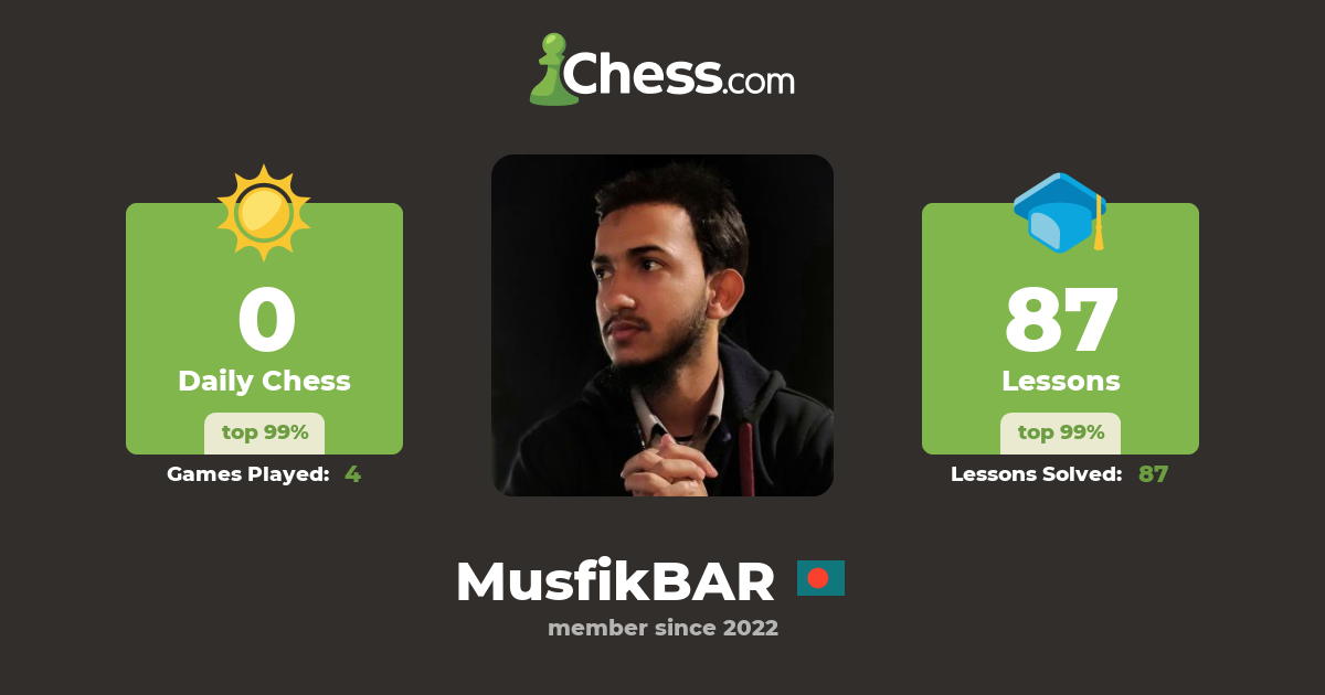 Md. Musfikur Rahman (MusfikBAR) - Chess Profile - Chess.com