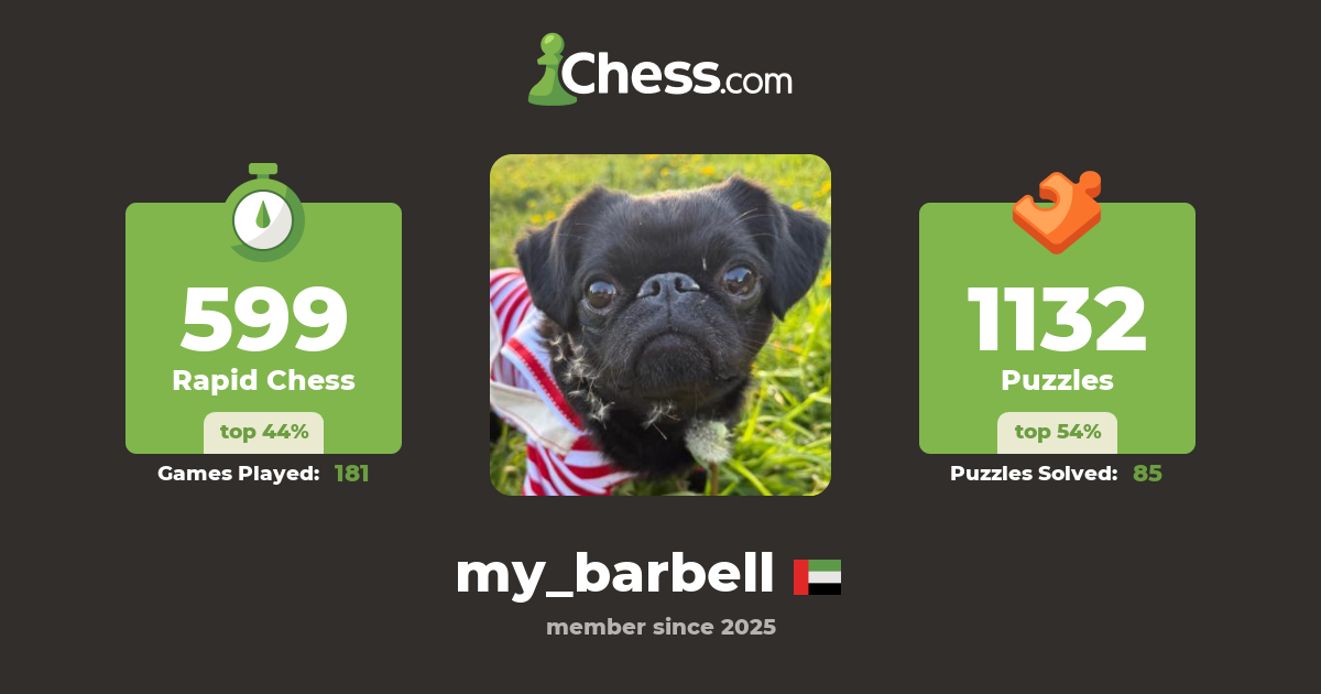 my_barbell - Chess Profile - Chess.com