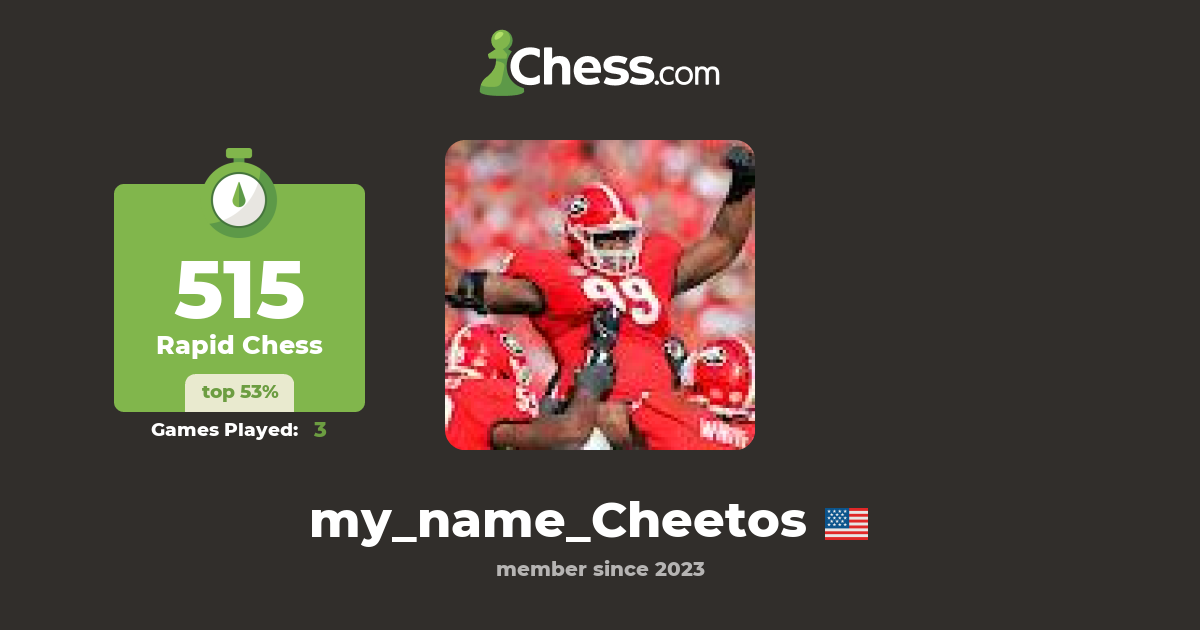 Jack Pierce (my_name_Cheetos) - Chess Profile - Chess.com