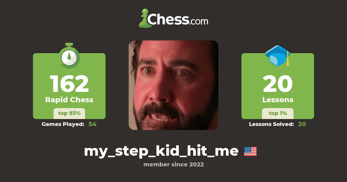 Samuel Conners (my_step_kid_hit_me) - Chess Profile - Chess.com