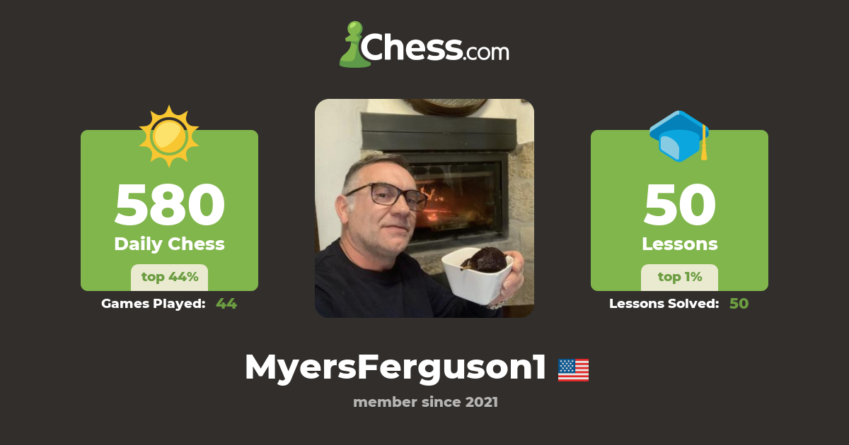 Myers Ferguson (MyersFerguson1) - Chess Profile - Chess.com
