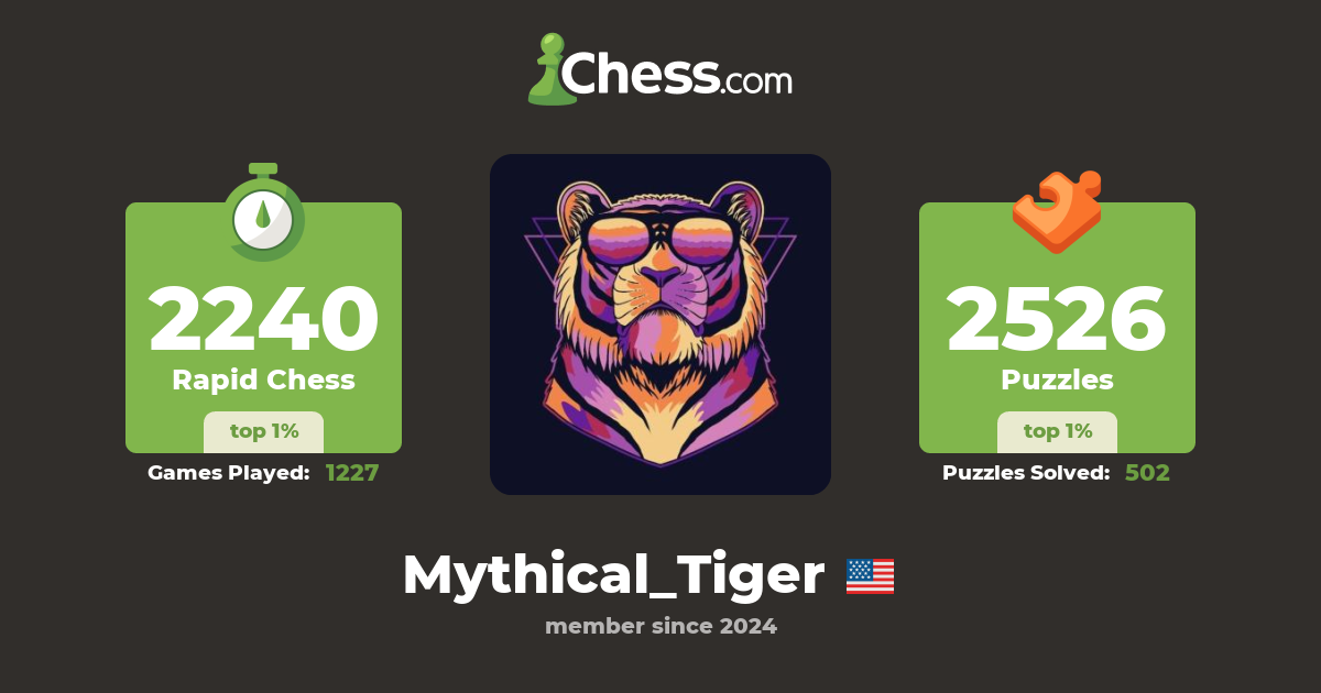 I mainly play chess games over on my training acc (Mythical_Tiger ...
