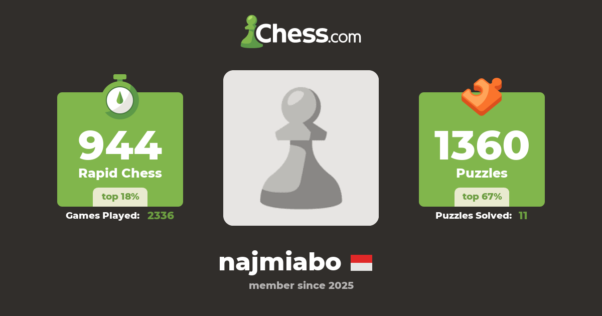 Najmi Aziz (najmiabo) - Chess Profile - Chess.com
