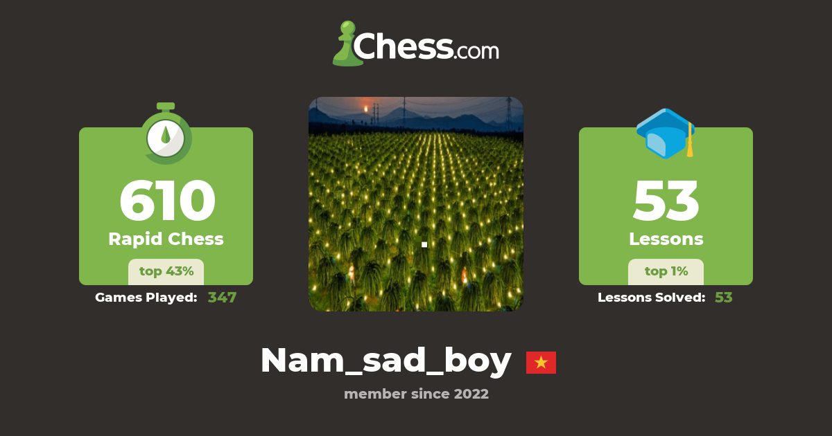 33. Hoàng Phương (Nam_sad_boy) - Chess Profile - Chess.com