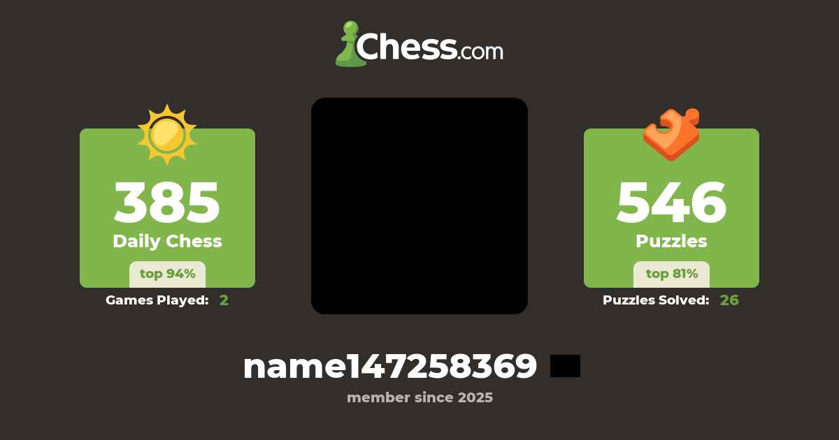 name147258369 - Chess Profile - Chess.com