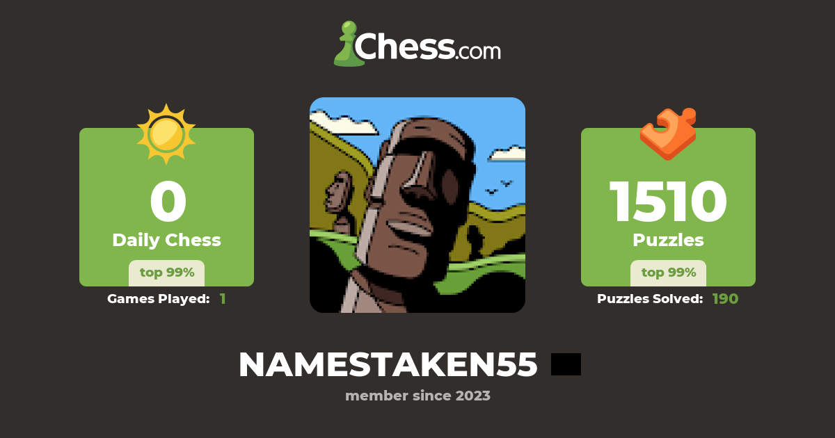 Muhammad Hussain (NAMESTAKEN55) - Chess Profile - Chess.com