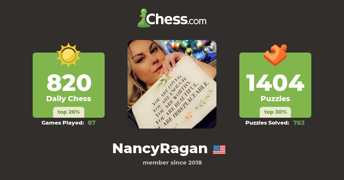 NancyRagan - Chess Profile - Chess.com