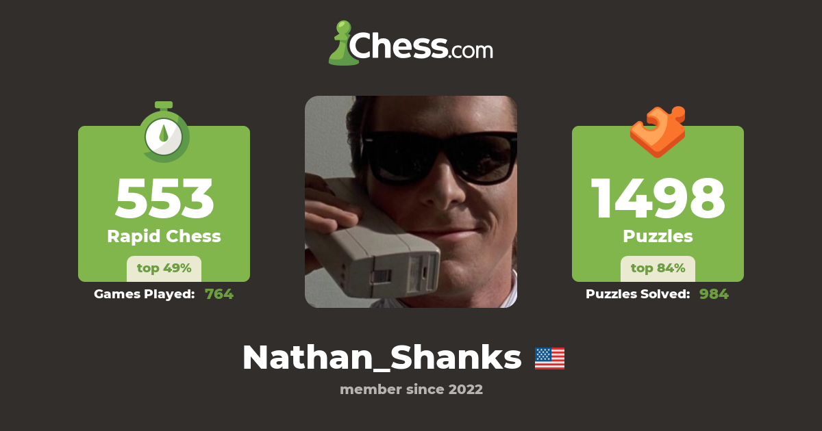 Nathan Shanks (Nathan_Shanks) - Chess Profile - Chess.com