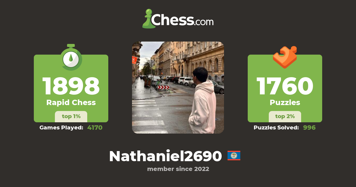 Nathaniel Reyes (Nathaniel2690) - Chess Profile - Chess.com