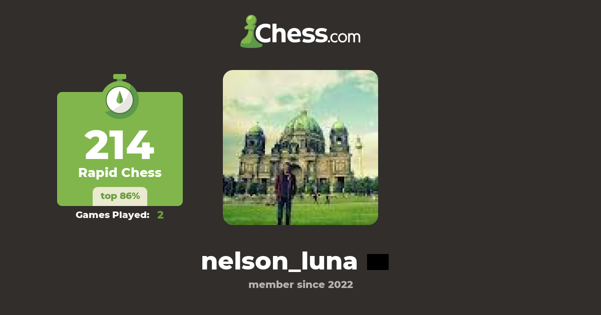 Nelson Luna (nelson_luna) - Chess Profile - Chess.com