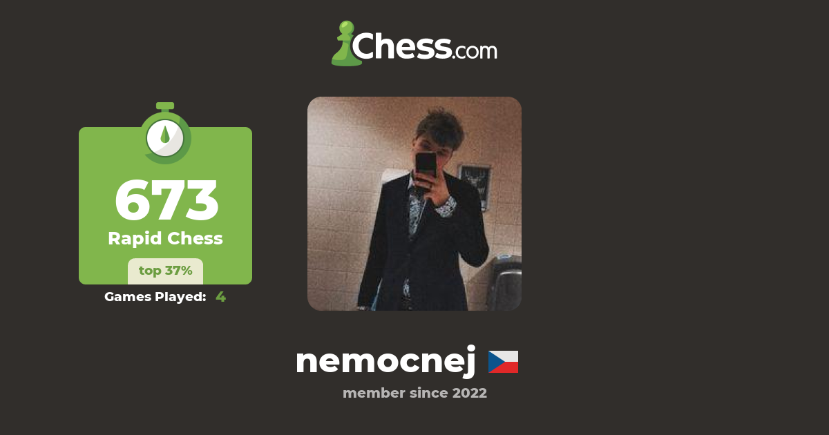 Martin Chmelík (nemocnej) - Chess Profile - Chess.com