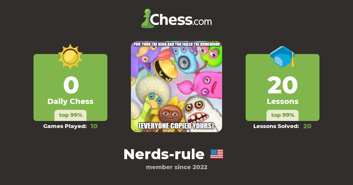 Cooper Smith (Nerds-rule) - Chess Profile - Chess.com