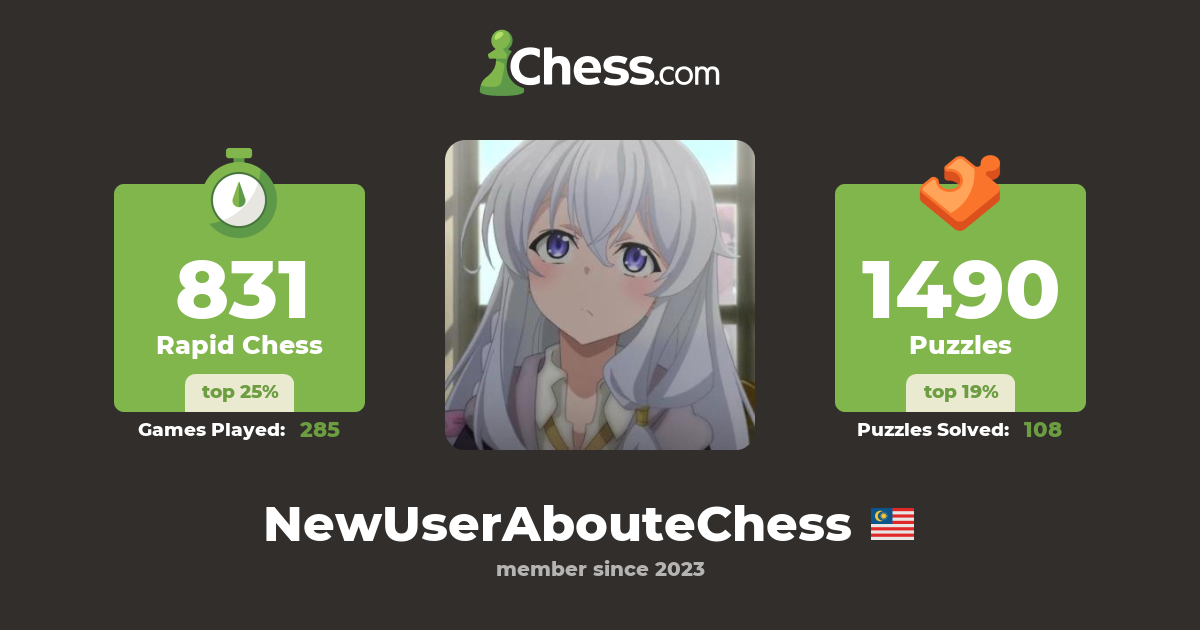 NewUserAbouteChess - Chess Profile - Chess.com