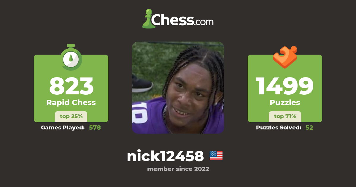 nick12458 - Chess Profile - Chess.com