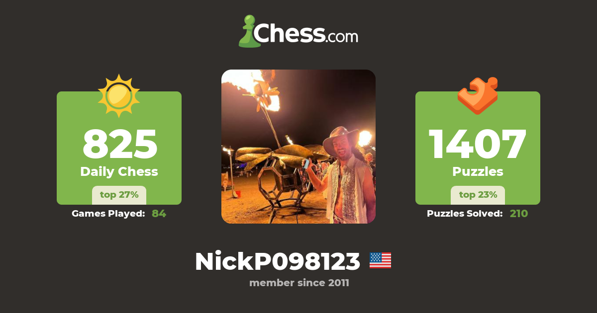 Nick Provost (NickP098123) - Chess Profile - Chess.com