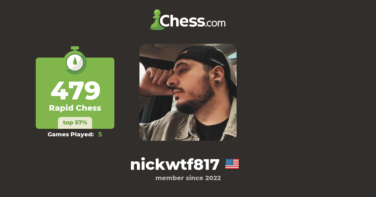 Nick Guiffre (nickwtf817) - Chess Profile - Chess.com