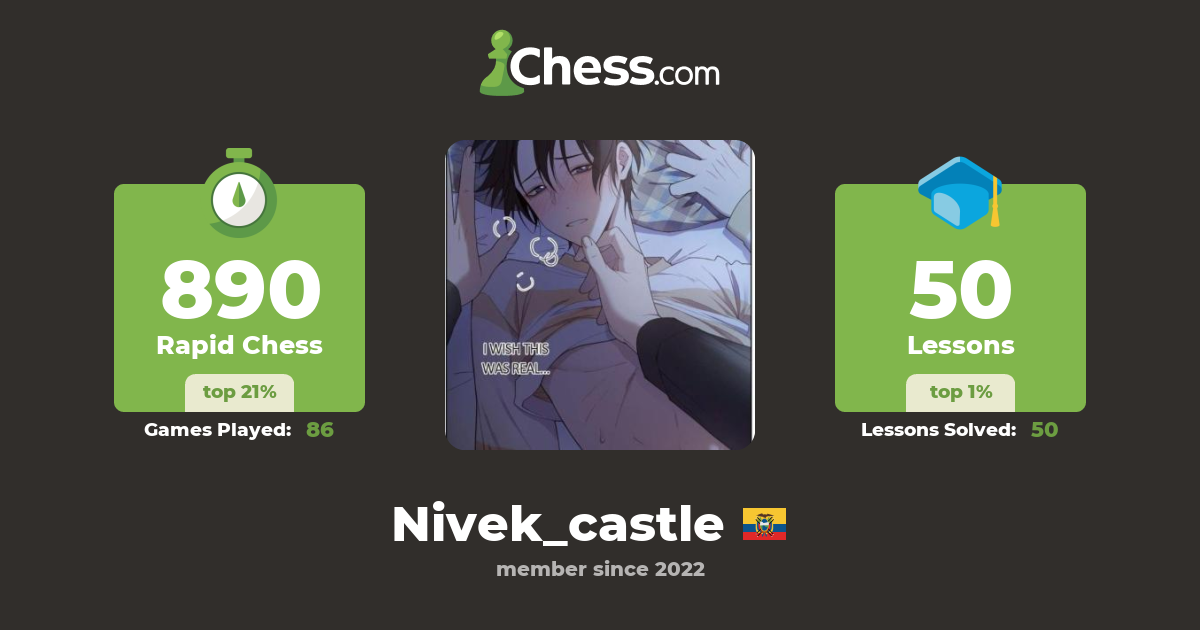 Nivek_castle - Chess Profile - Chess.com
