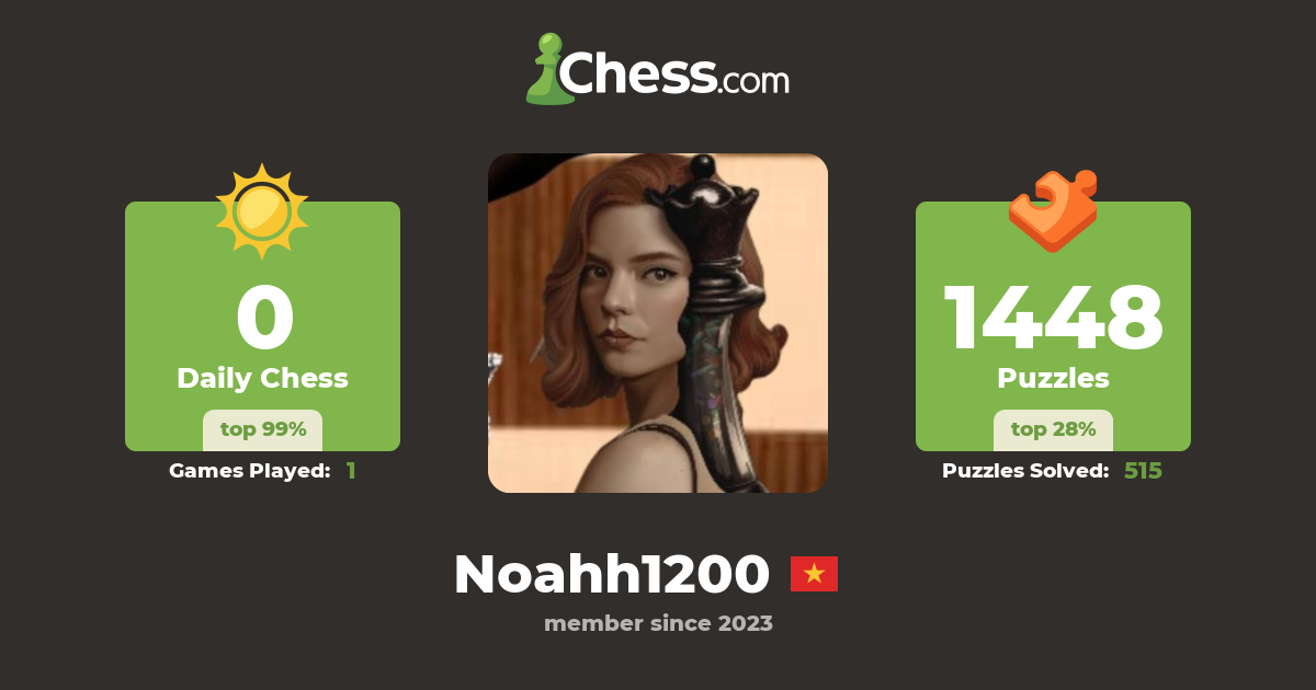 Ngọc Hà Hoàng (Noahh1200) - Chess Profile - Chess.com