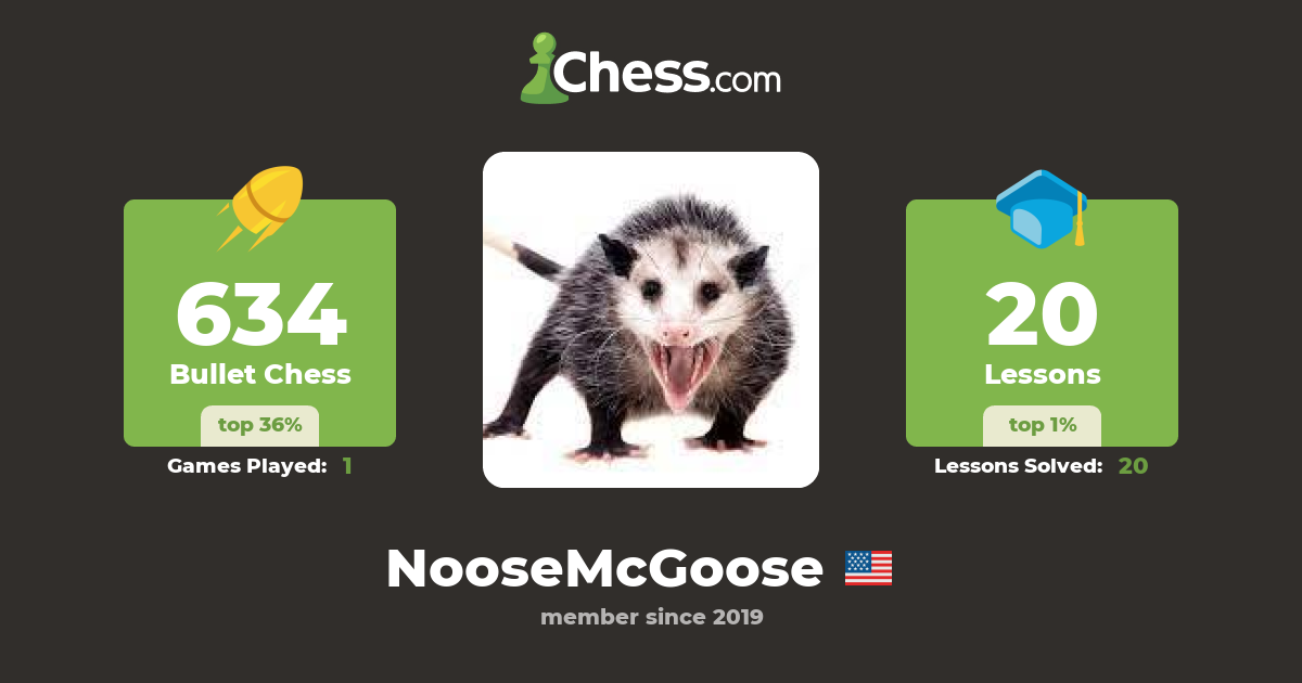 Austin Ensey (NooseMcGoose) - Chess Profile - Chess.com