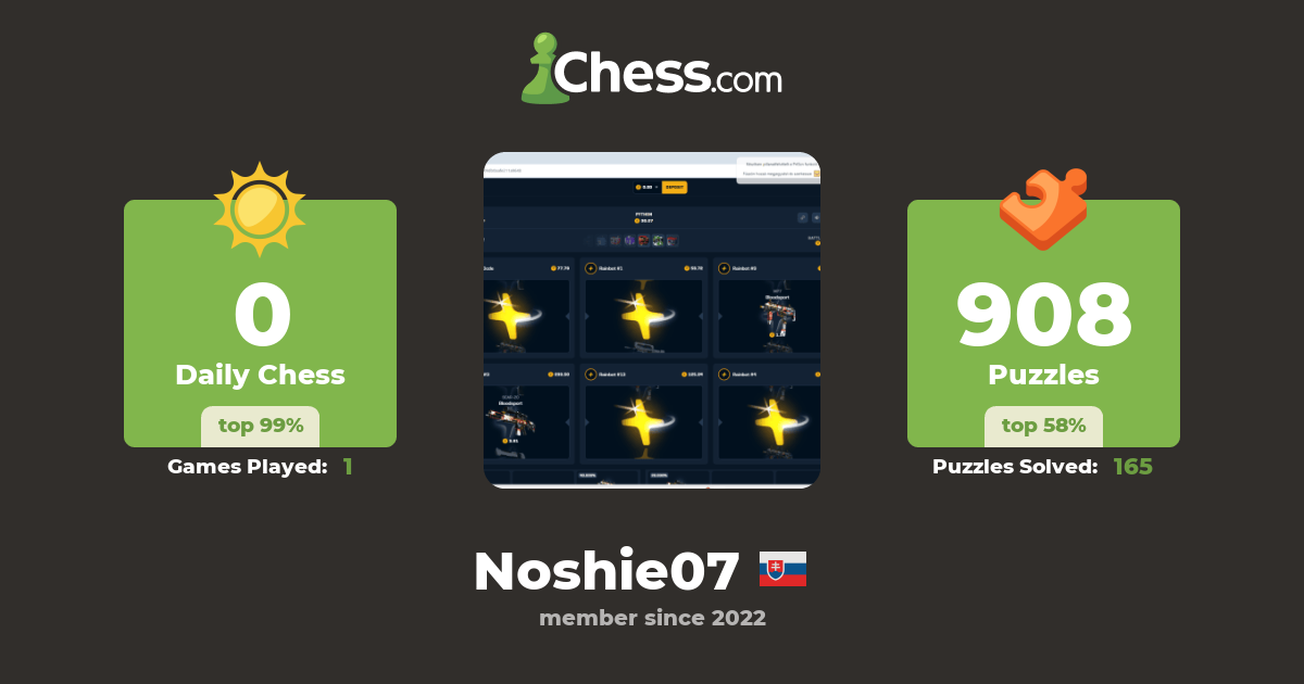 Norbii Nagy (Noshie07) - Chess Profile - Chess.com