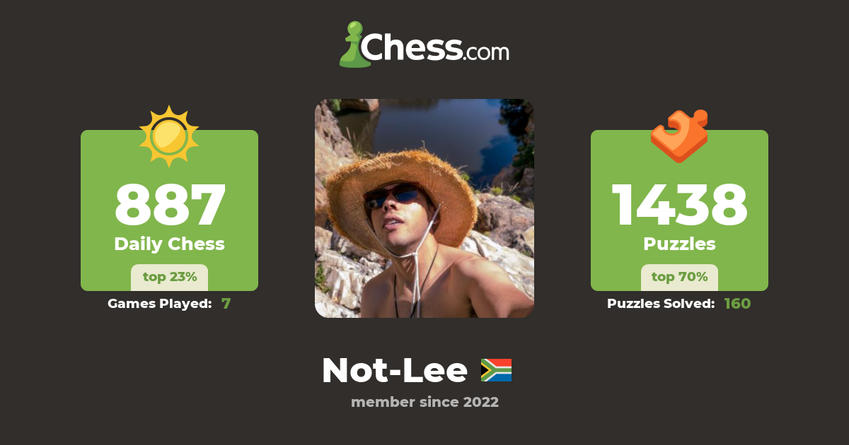 Not-Lee - Chess Profile - Chess.com