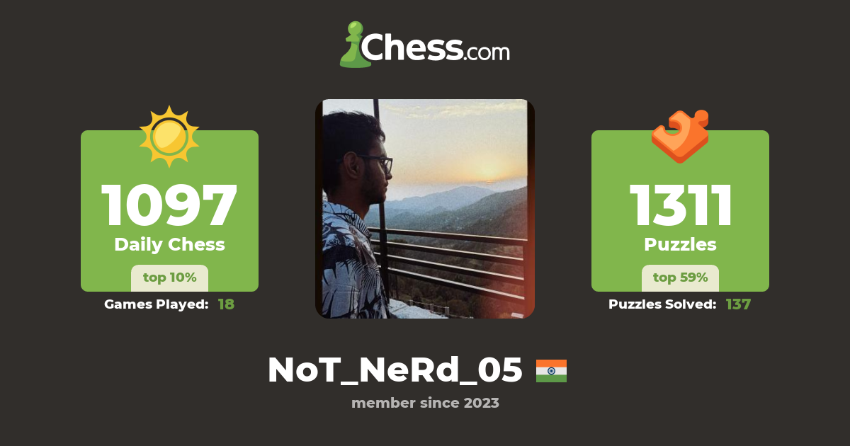 M S (NoT_NeRd_05) - Chess Profile - Chess.com