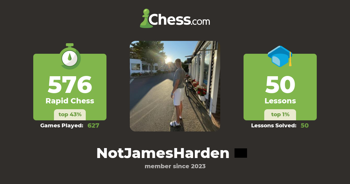 sean harden (NotJamesHarden) - Chess Profile - Chess.com