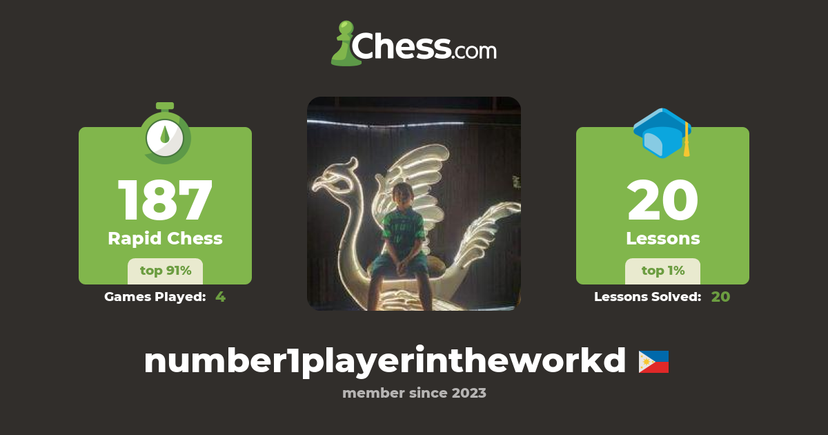 number1playerintheworkd - Chess Profile - Chess.com