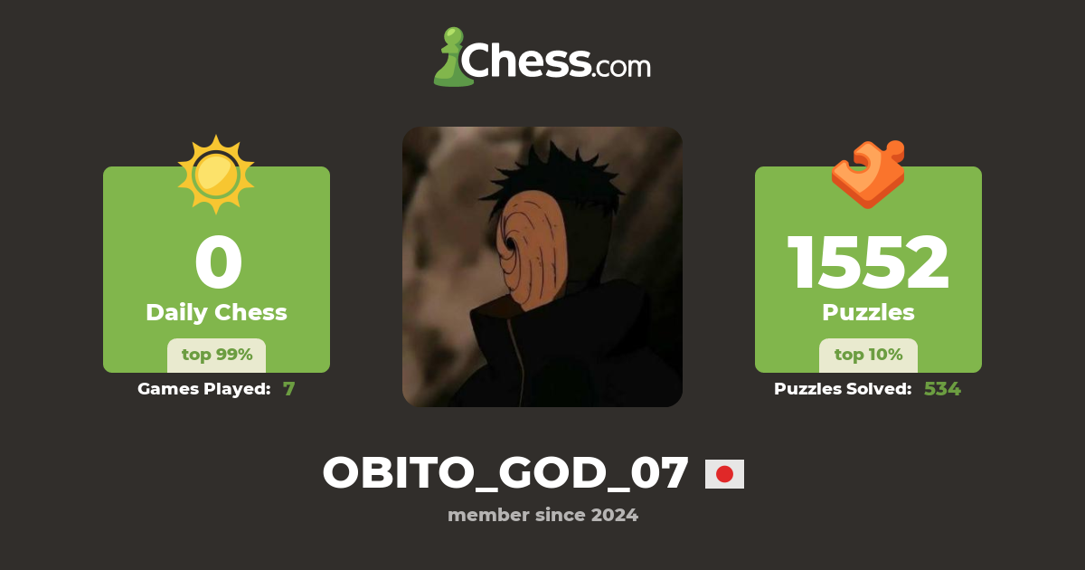 OBITO_GOD_07 - Chess Profile - Chess.com