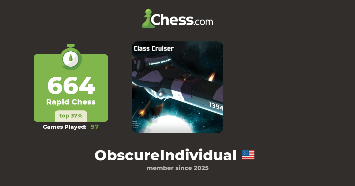ObscureIndividual - Chess Profile - Chess.com