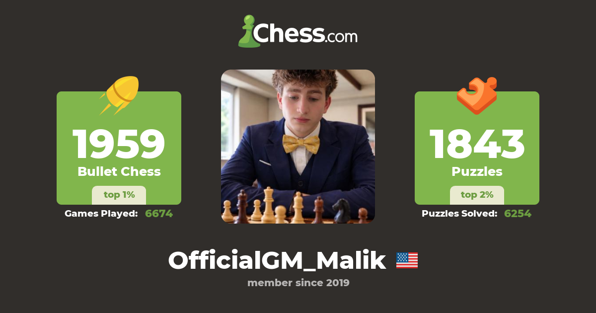 OfficialGM_Malik - Chess Profile - Chess.com