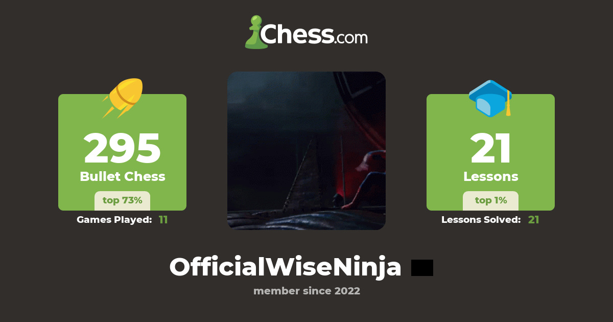 OfficialWiseNinja - Chess Profile - Chess.com