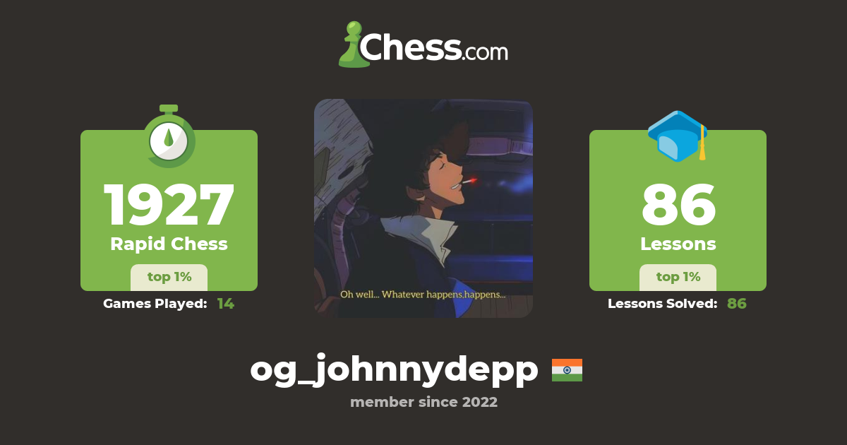 og_johnnydepp - Chess Profile - Chess.com