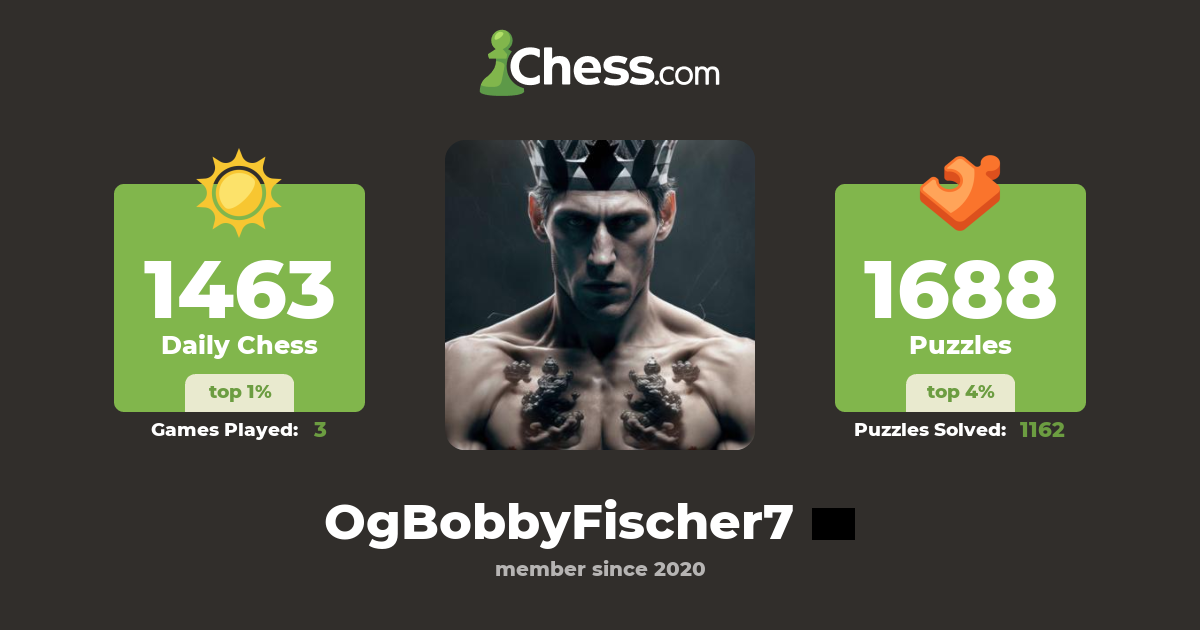 Bryson Sharp (OgBobbyFischer7) - Chess Profile - Chess.com