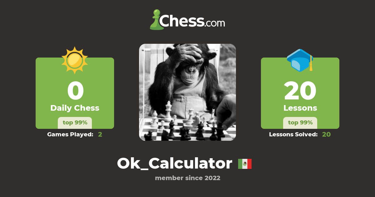 Ok_Calculator - Chess Profile - Chess.com