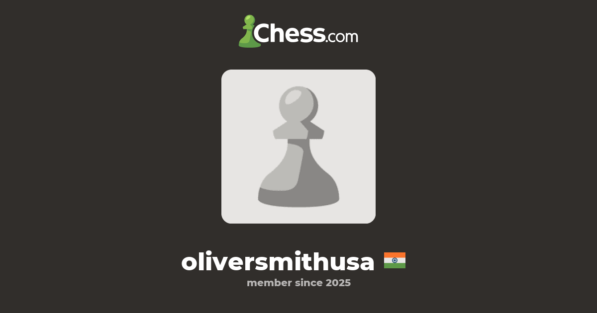 oliversmithusa - Chess Profile - Chess.com