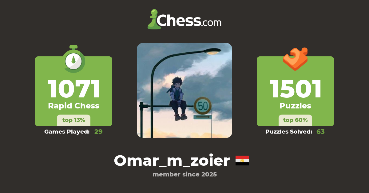 omar zoier (Omar_m_zoier) - Chess Profile - Chess.com