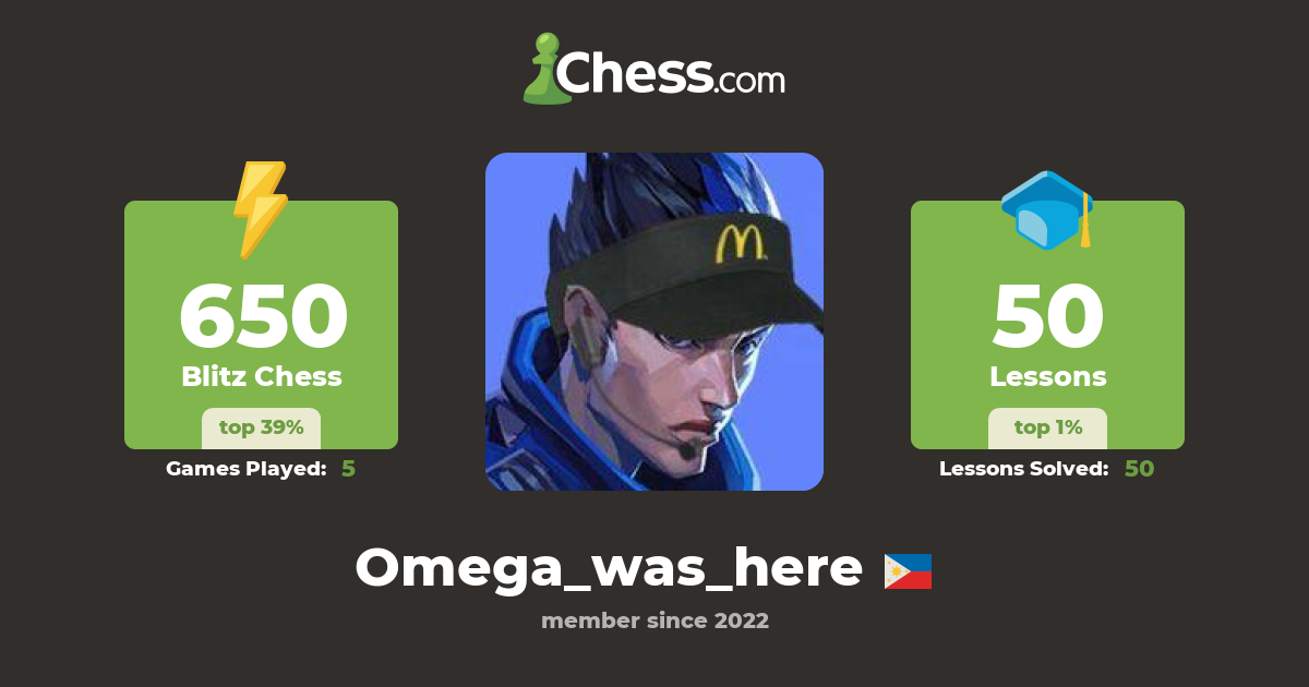 Clarince Lomosad (Omega_was_here) - Chess Profile - Chess.com