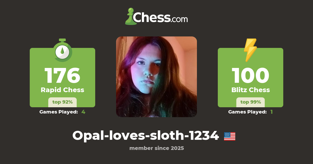 Opal-loves-sloth-1234 - Chess Profile - Chess.com