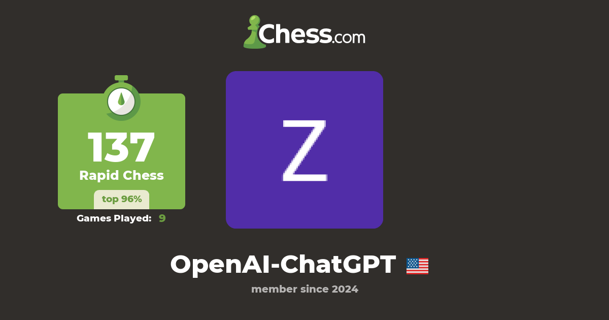 Zachary (OpenAI-ChatGPT) - Chess Profile - Chess.com