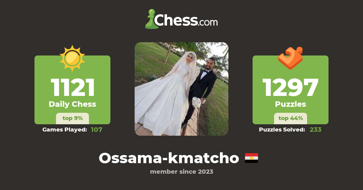 Ossama-kmatcho - Chess Profile - Chess.com
