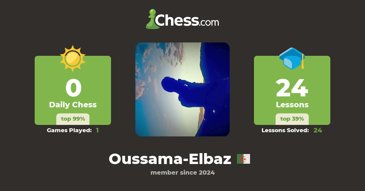 oussama benz (Oussama-Elbaz) - Chess Profile - Chess.com