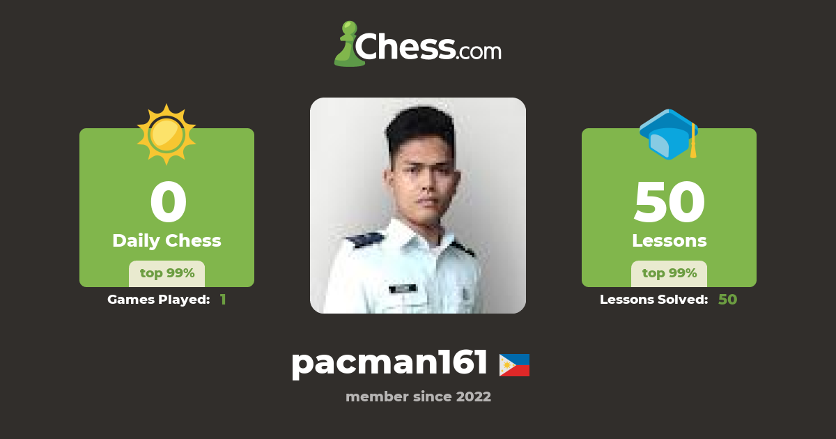 2LT PACOT PAF (pacman161) - Chess Profile - Chess.com