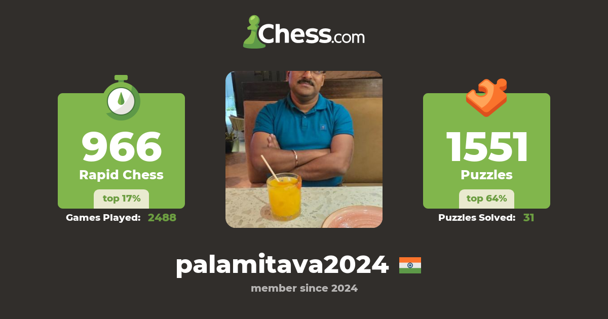 Amitava Pal (palamitava2024) - Chess Profile - Chess.com