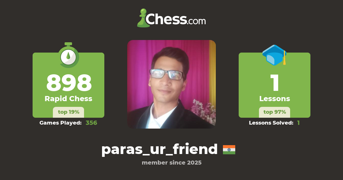 paras_ur_friend - Chess Profile - Chess.com