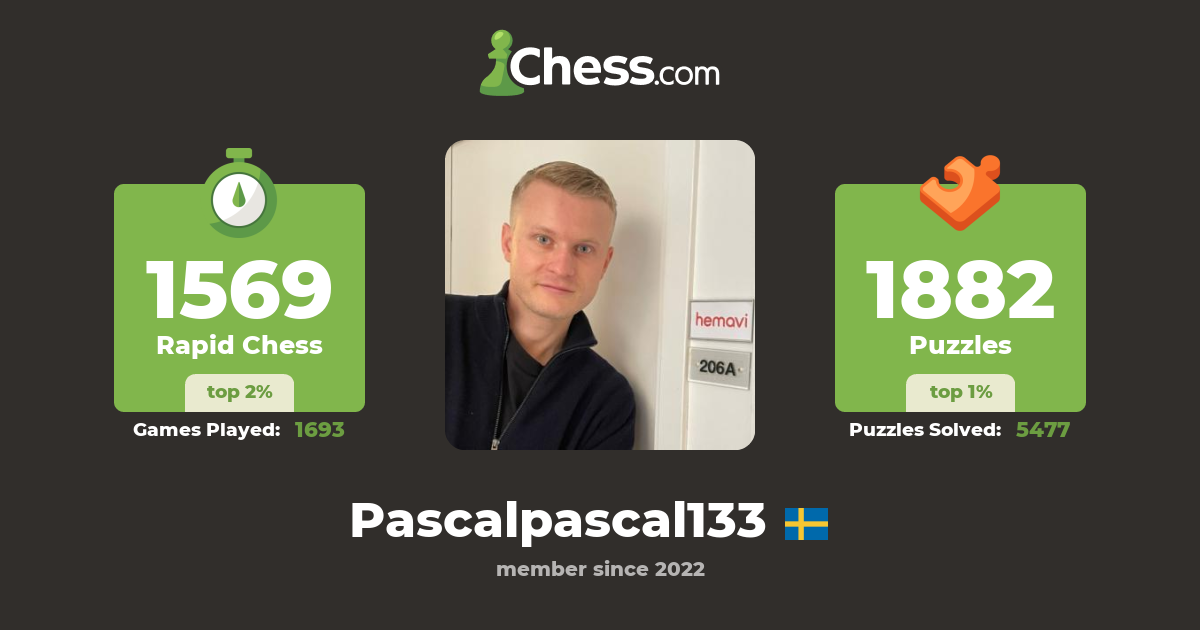 Pascalpascal133 - Chess Profile - Chess.com