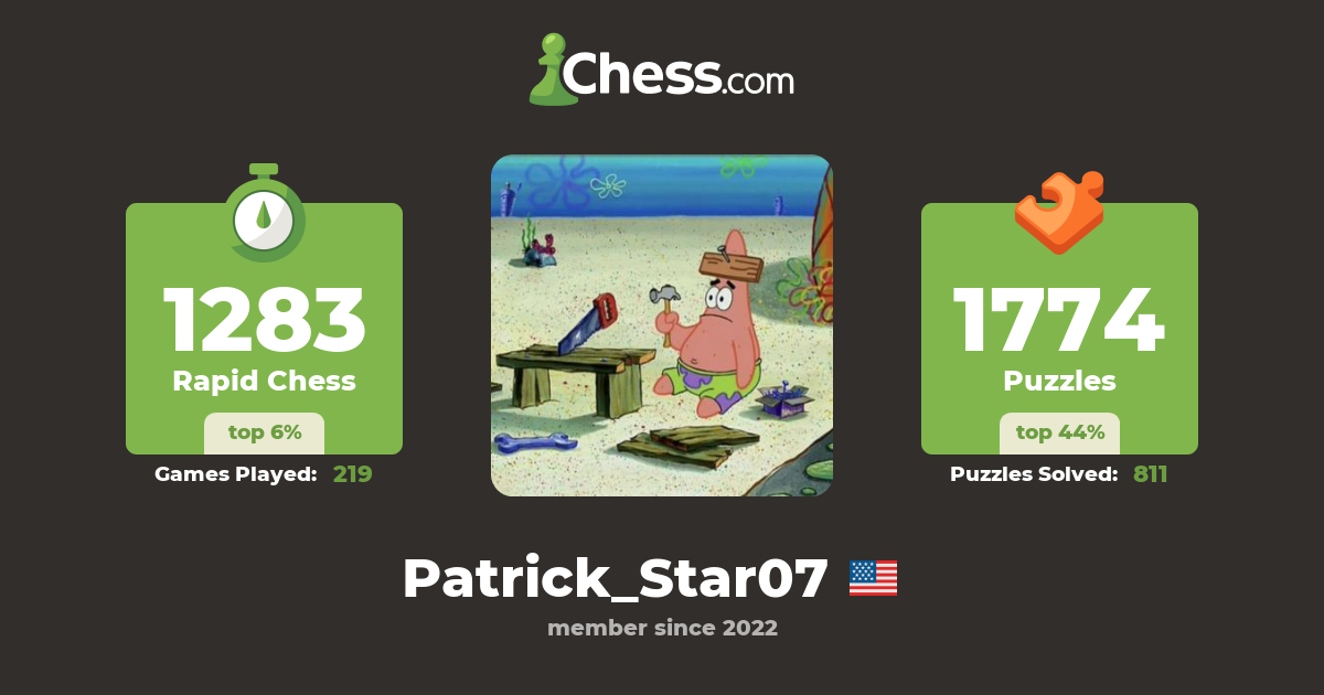 Patrick_Star07 - Chess Profile - Chess.com