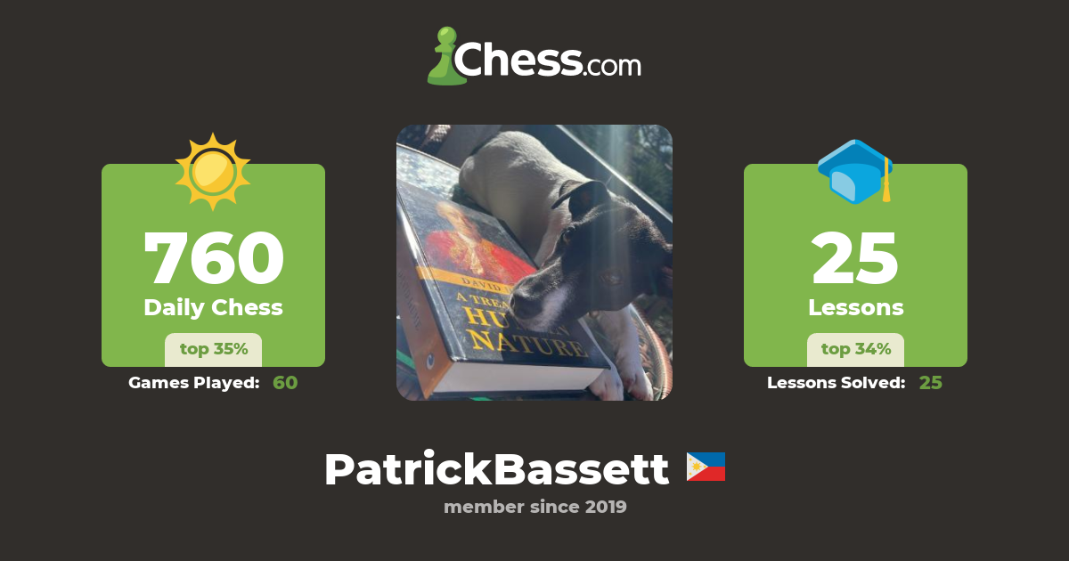 Patrick Bassett (PatrickBassett) - Chess Profile - Chess.com