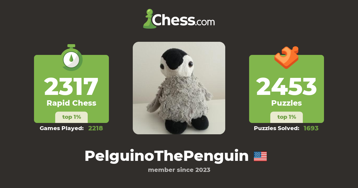 Pelguino KH (PelguinoThePenguin) - Chess Profile - Chess.com